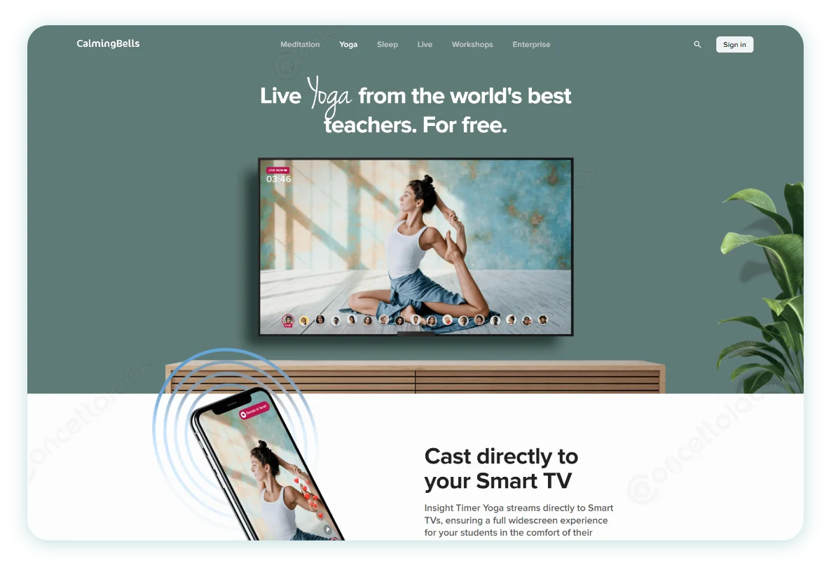 Meditation App Development Case Study | Concetto Labs