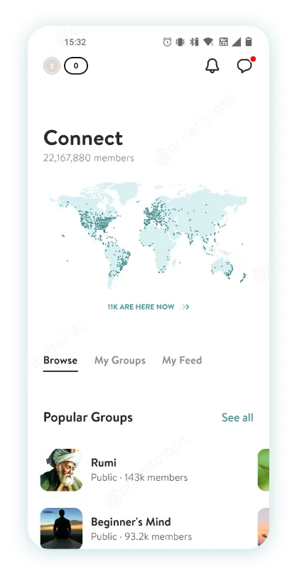 Meditation App Development Case Study | Concetto Labs