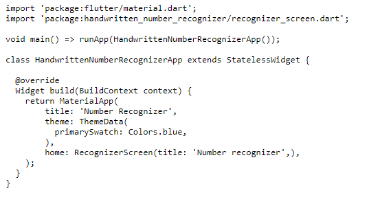 Build Handwritten Digit Recognition App Using Flutter And Tensorflow