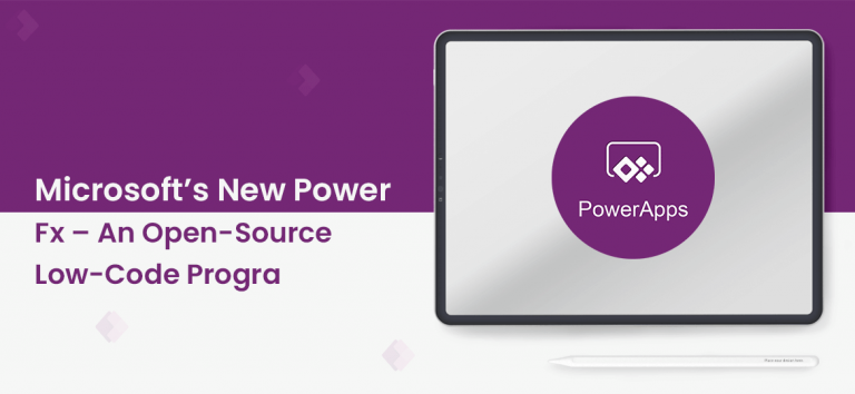 Microsoft Power Fx An Open Source Low Code Programming Language